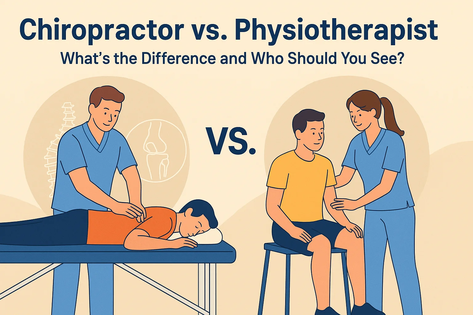 Chiropractor vs. Physiotherapist: What’s the Difference and Who Should You See? - Dr. Erin Madonia